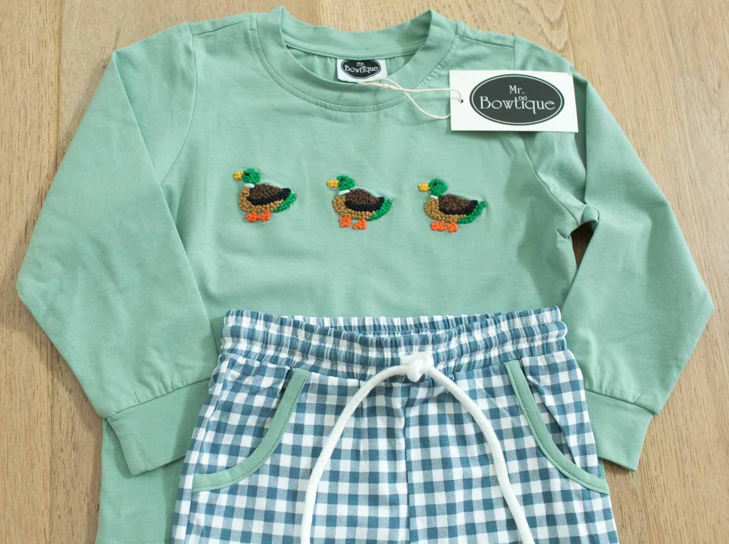 French Knot Duck Jogger Set – Mr.Bowtique